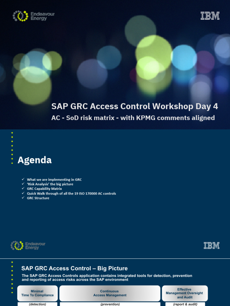 Day 4 - AC - SoD Risk Matrix - With KPMG Comments Aligned | PDF | Information Security | Access ...