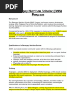 BNS Performance Evaluation Guidelines | PDF | Evaluation | Business