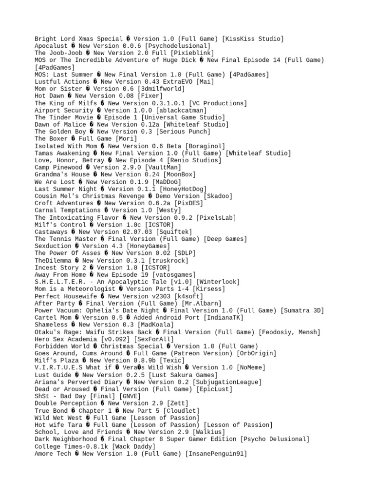Good Games | PDF