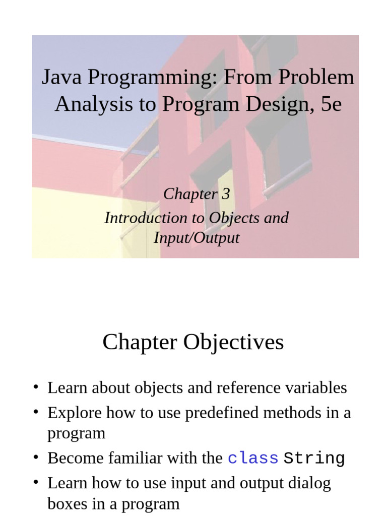 Chapter 3 Powerpoint | PDF | Parameter (Computer Programming) | Computer Programming