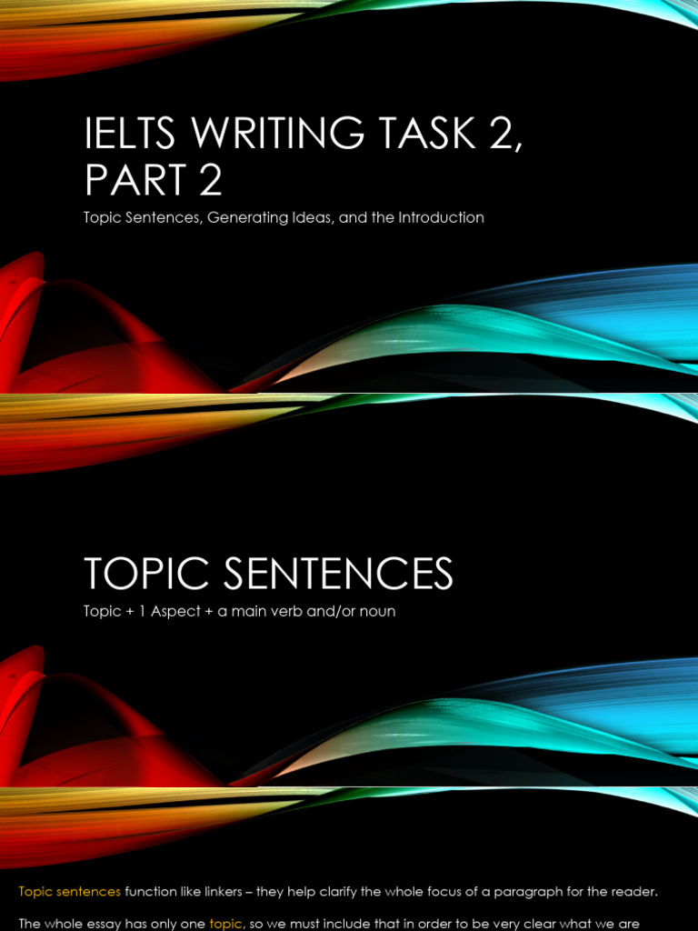 IELTS Writing Task 2 Lesson 2 | PDF | Verb | Reason