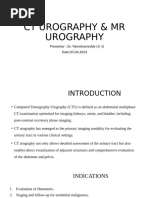 CT Urography: Techniques & Protocols | PDF | Ct Scan | Kidney