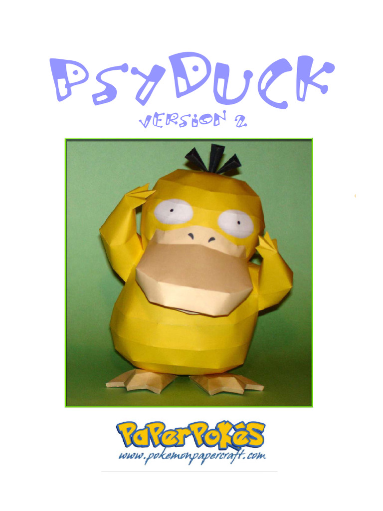 Psyduck-A4 Lines | PDF