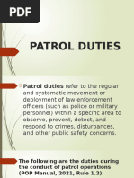 PNP Checkpoint Operations Guidelines | PDF | Police | Search Warrant