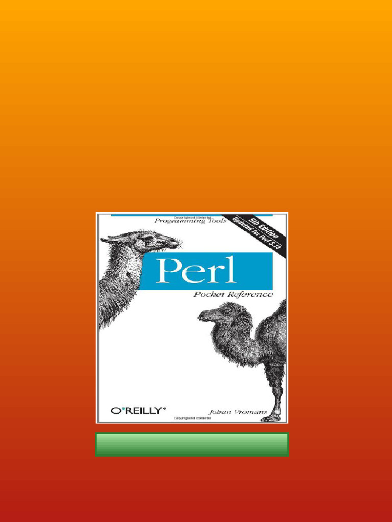 Perl pocket reference 5th Edition Johan Vromans digital download | PDF ...