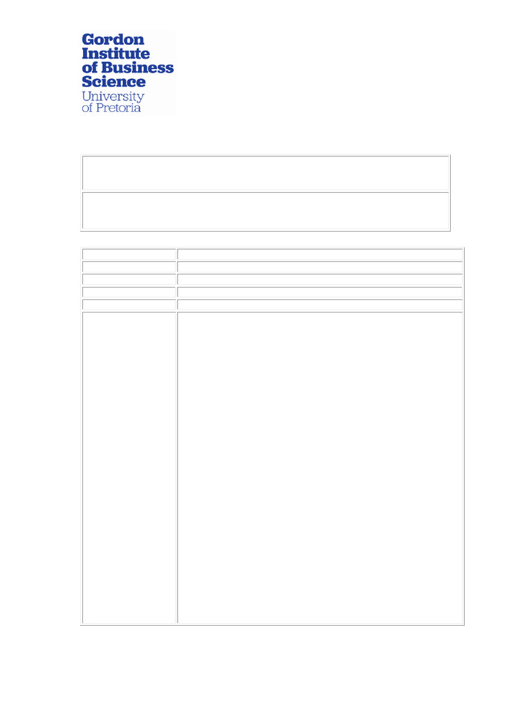 Twims Human Resource Strategy A Wocke October 2020 | PDF