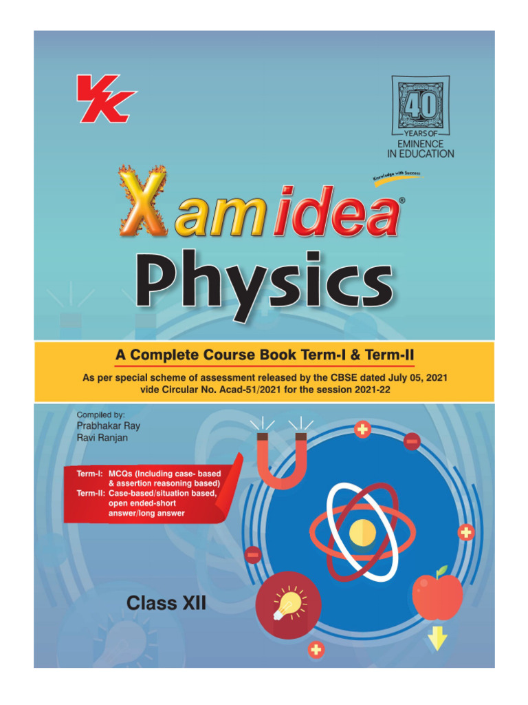 Xam Idea Physics - Class 12 Term 1 and 2 Question Bank - Devanshgupta09072004 - Page 271 - Flip ...