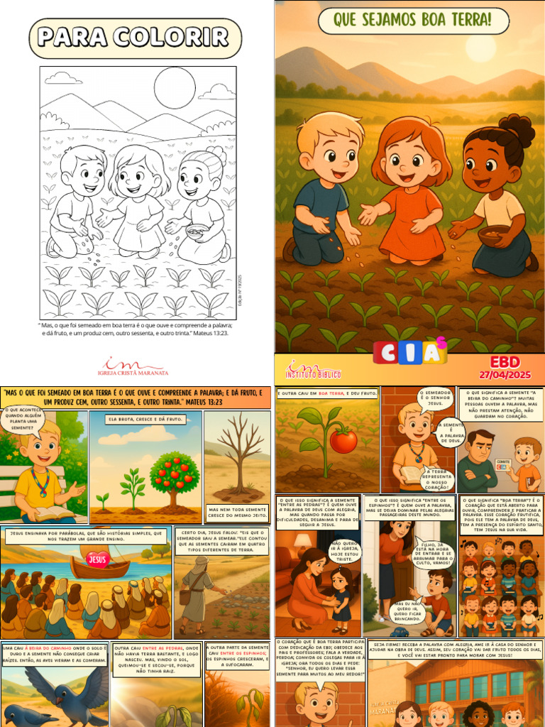 4a Aula - Revistinha - O Valor Da Salvacao - Que Sejamos Boa Terra - Abril 2025 | PDF | Jesus