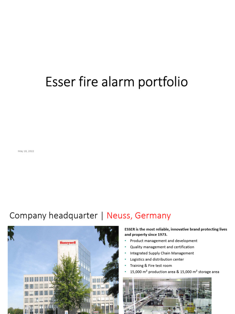 Esser Fas-1 | PDF | Sensor | Smoke