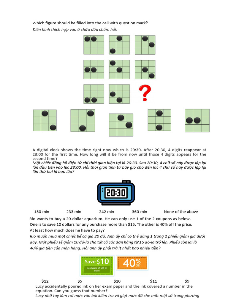 Lesson 5 FMO 7 | PDF