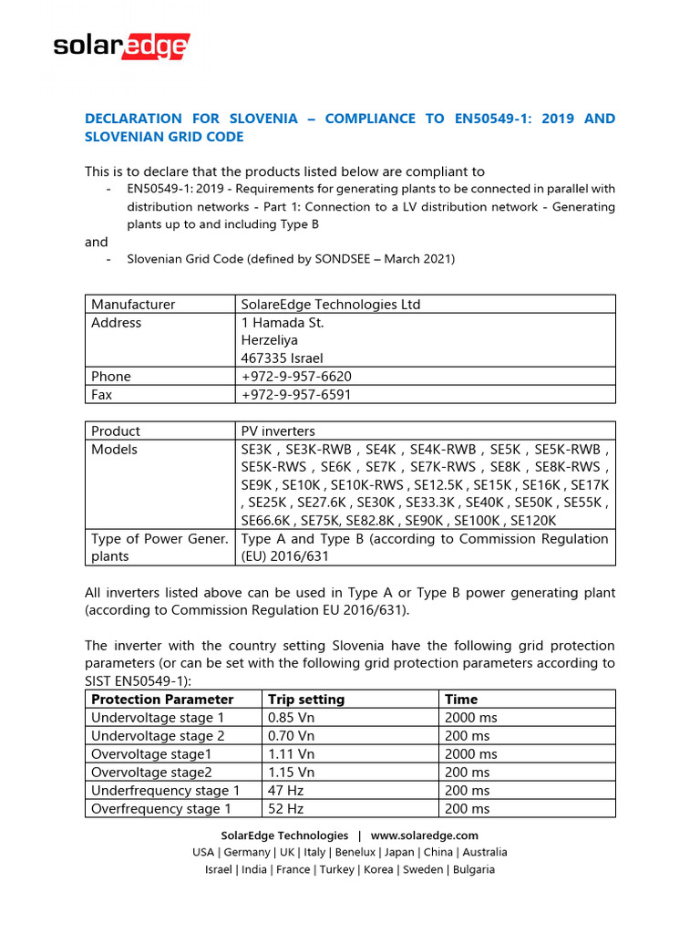 Ovenia en 50549-1 | PDF