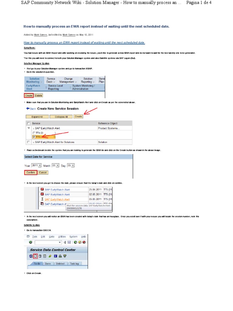 Manually Process An EWA Report | PDF | Areas Of Computer Science | System Software