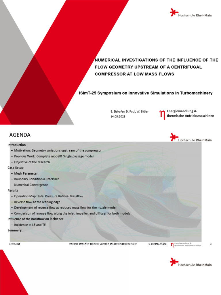Flow Geometry Effects on Compressor Performance | PDF | Gas ...