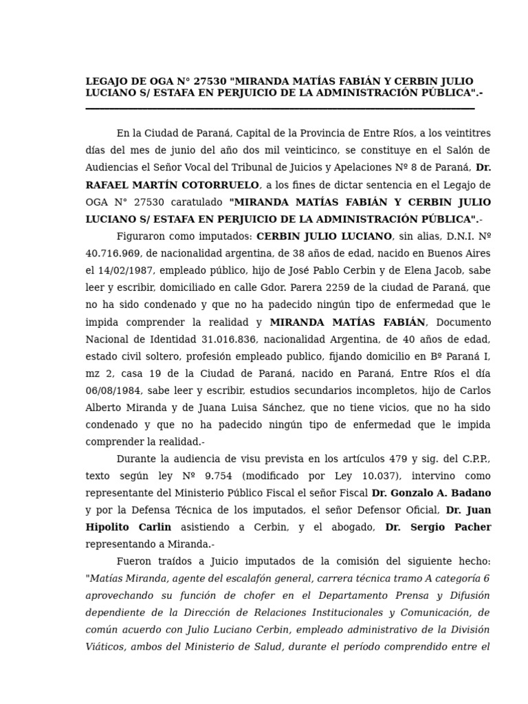 Miranda Matias | PDF | Castigos | Derecho penal