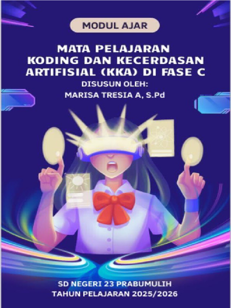 Modul Ajar Koding Dan KA Berpikir Komputasional Kelas 5 SD | PDF