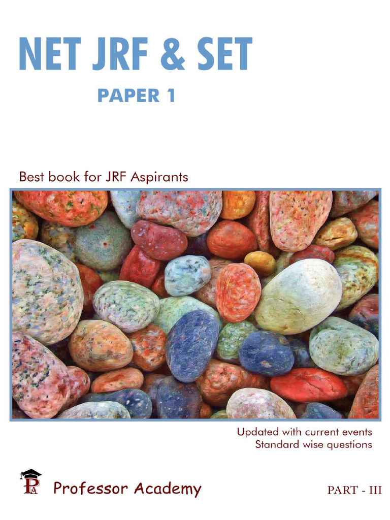 Ugc Net Paper 1 - Part 3 | PDF