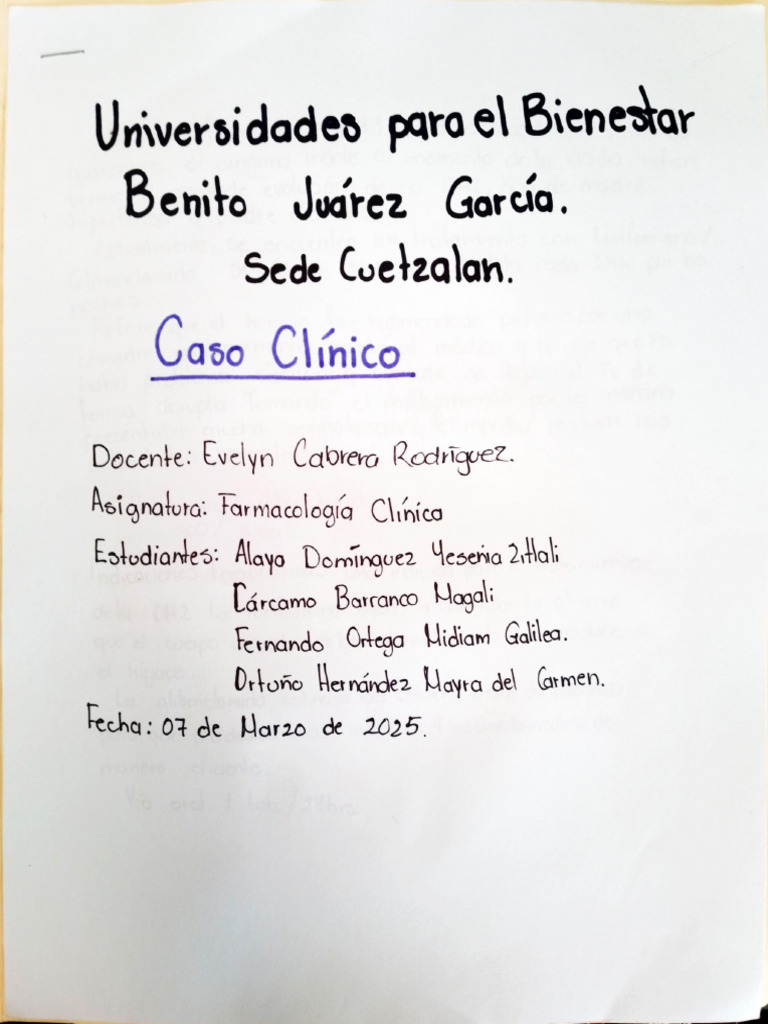 Caso Clínico | PDF