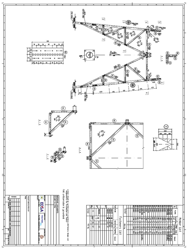 7716-Light Angle Tower Structural Detailing9 | PDF