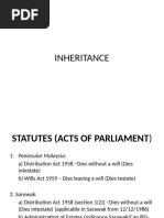 Distribution Act 1958 Overview | PDF | Intestacy | Ethical Principles