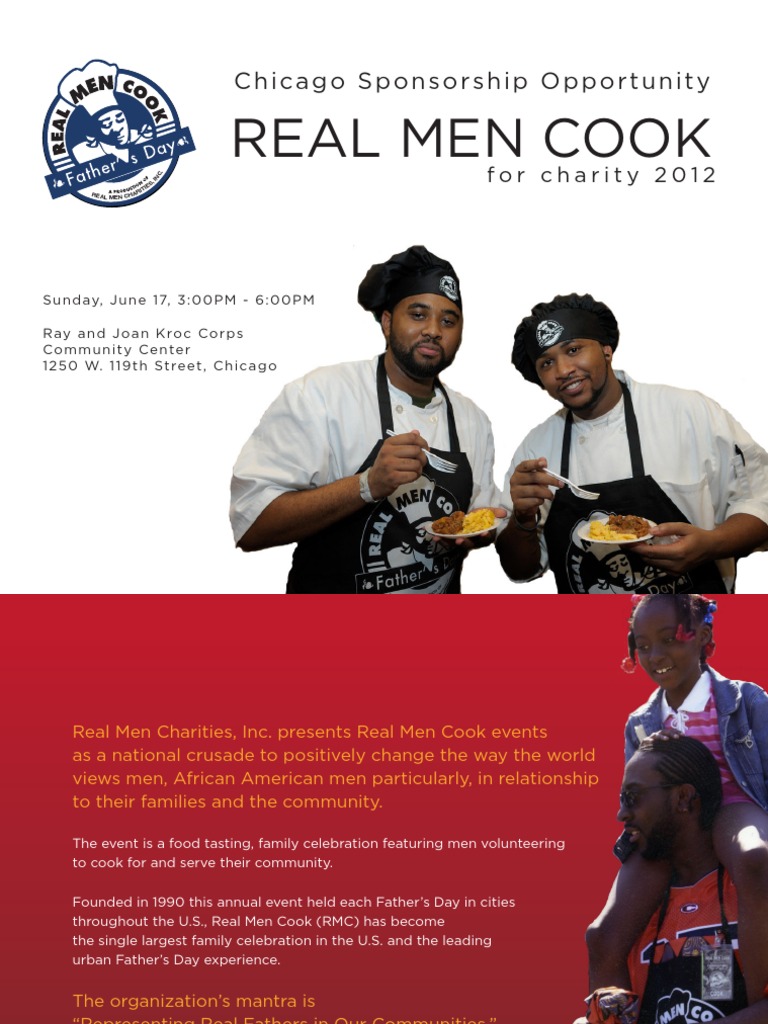 Real Men Cook Chicago 2012 | PDF | Sponsor (Commercial)