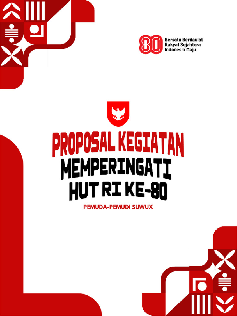 Proposal Peringatan HUT RI ke-80 | PDF