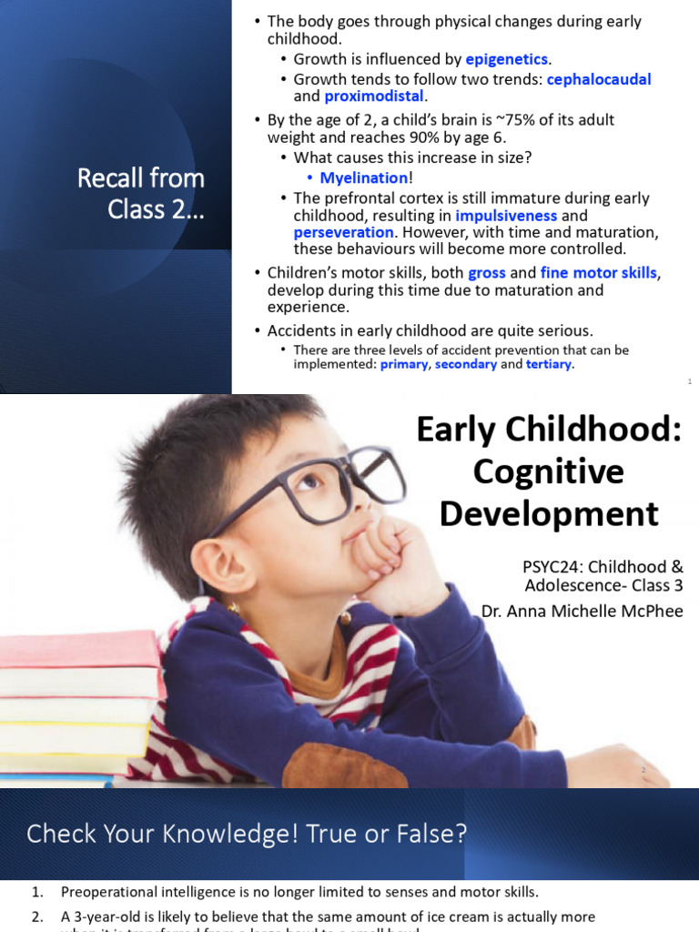PSYC24 - Lecture 3 - Posted - Summer 2025 | PDF | Cognitive Development ...