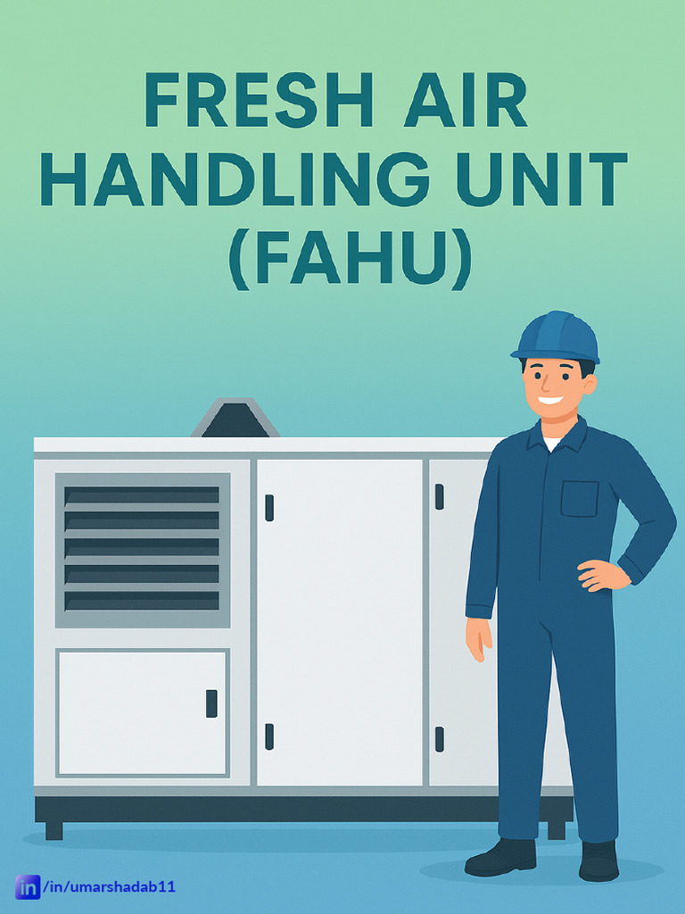 FAHU Overview and Working Principles | PDF | Air Conditioning | Duct (Flow)