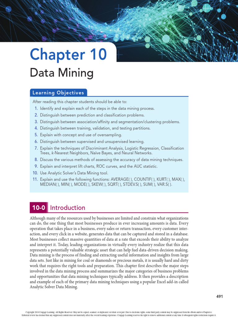 PT Logistics C10 | PDF | Statistical Classification | Data Mining