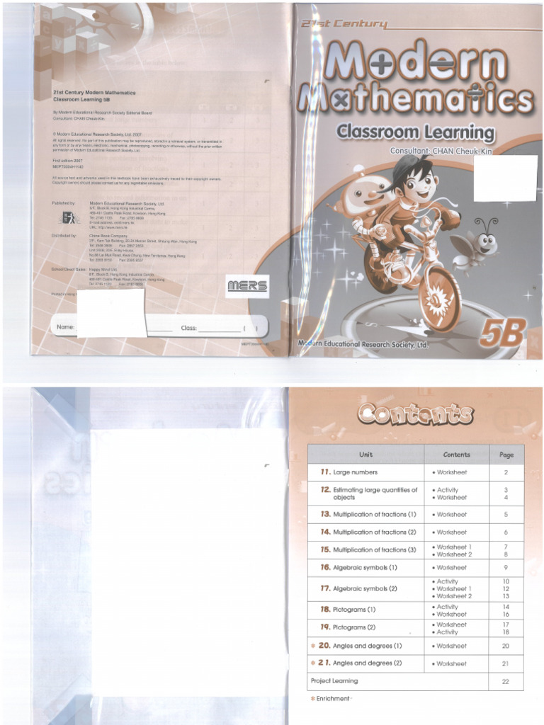 Maths CL 5B | PDF