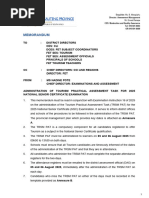 Grade 12 Tourism PAT Guidelines 2025 | PDF | Critical Thinking ...