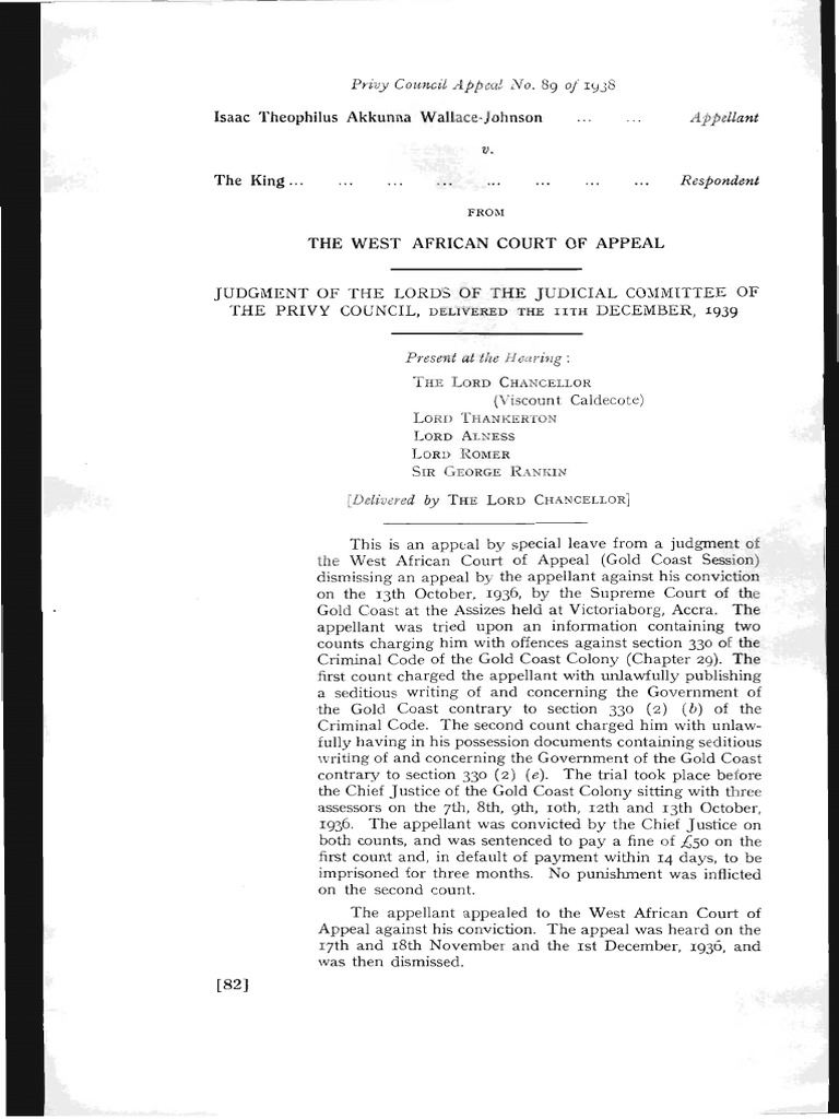 Wallace Johnson | PDF