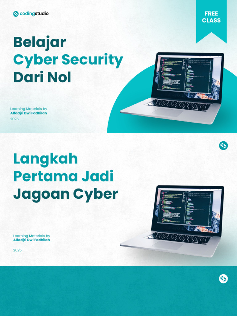 Materi Dasar Cyber Security 2025 | PDF
