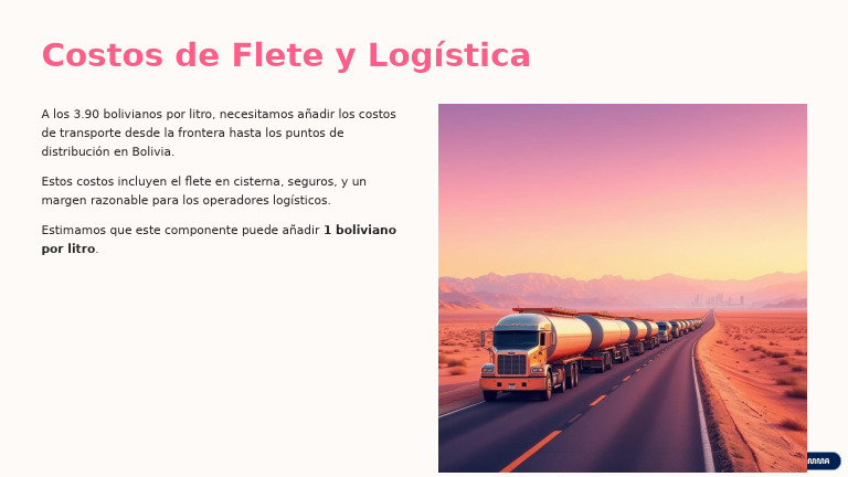 Costos de Flete en Bolivia | PDF