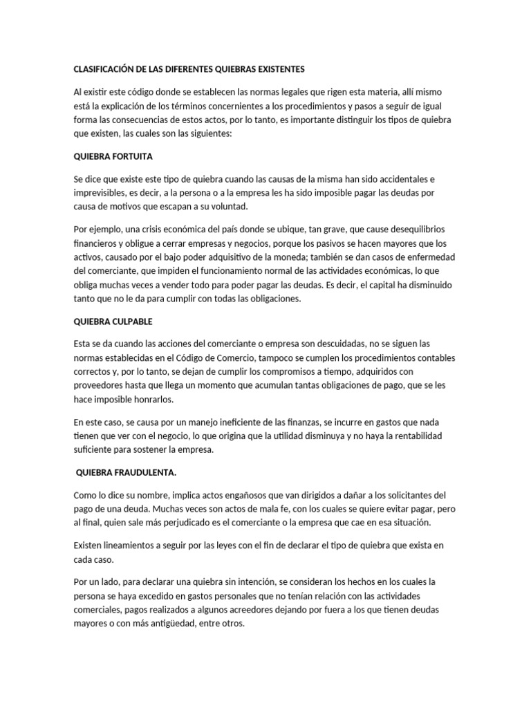 Quiebra 2 NERILITH | PDF | Bancarrota | Deuda