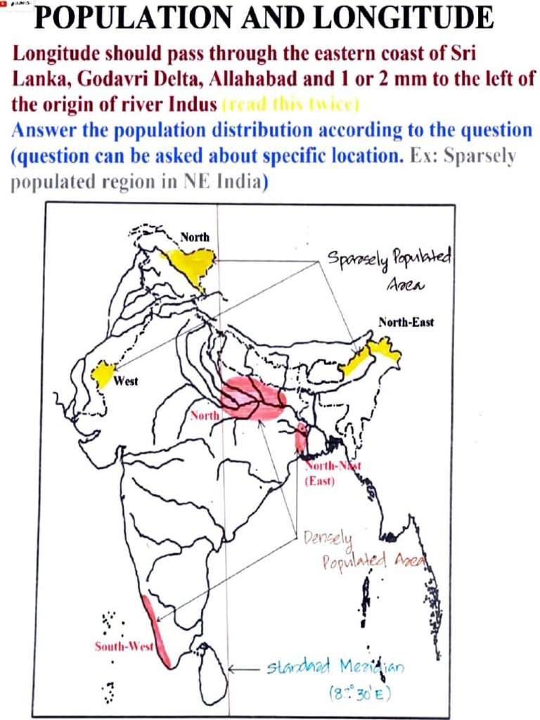 Grade 8th Map of India | PDF