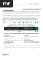HPE ProLiant DL380 Gen11 Datasheet | PDF | Scalability | Cloud Computing