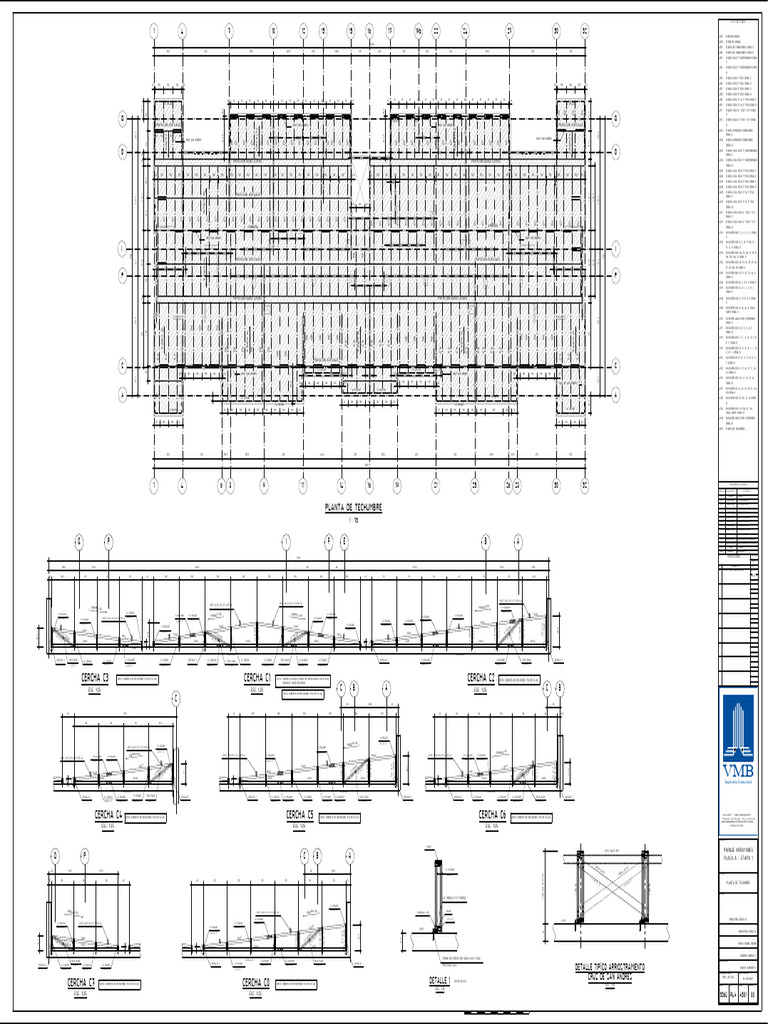 Diseño Estructural: Planta de Techumbre | PDF