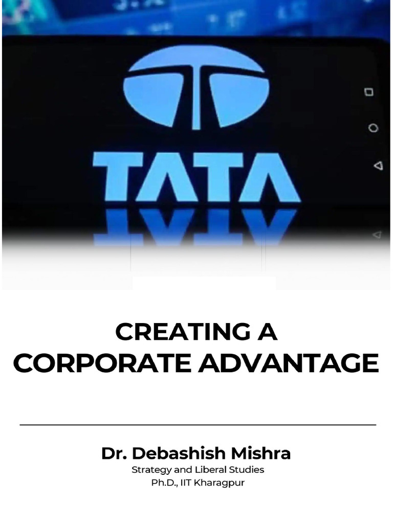Understanding Corporate Advantage Strategies | PDF | Strategic ...