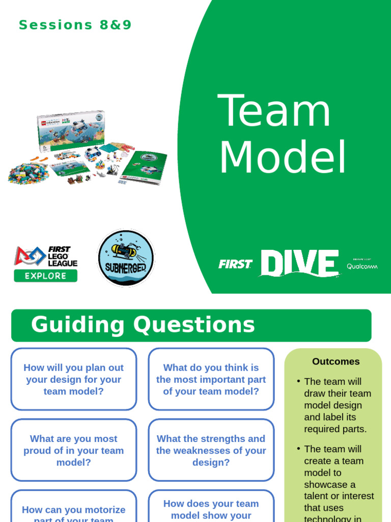 FLL Explore Subrmerged Session 8 9 | PDF