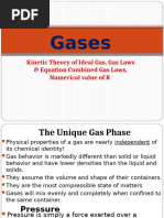 Gas Laws Reference Sheet | PDF