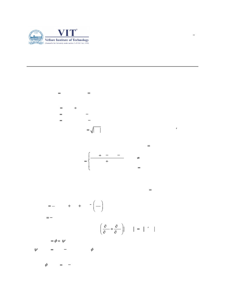 FS (25 26) BMAT201L Tutorial1 | PDF | Equations | Functions And Mappings