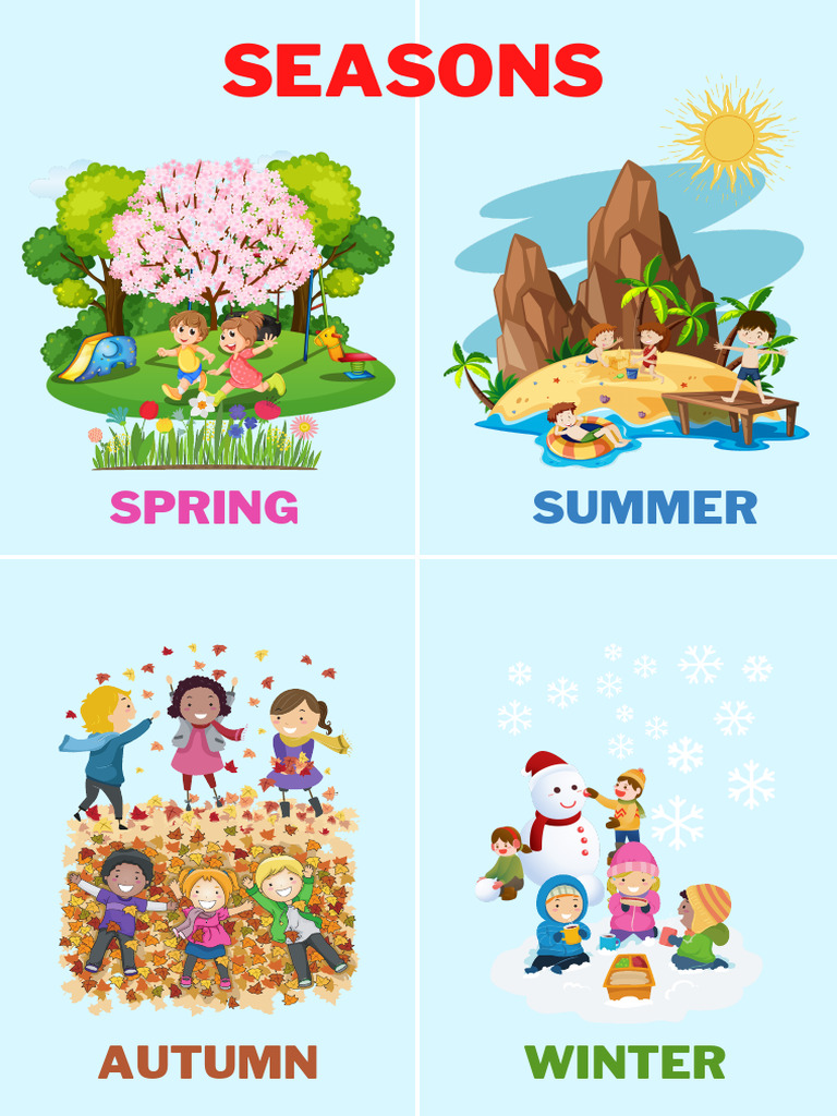 Spring Summer Autumn Winter Poster | PDF