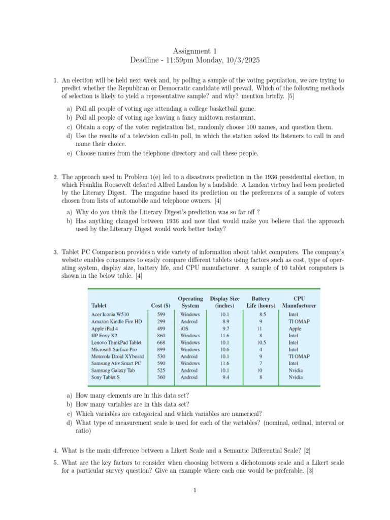 Election Polling Methods Analysis | PDF | Opinion Poll | Sampling ...