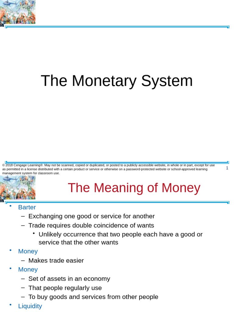 The Monetary System | PDF | Money | Money Supply