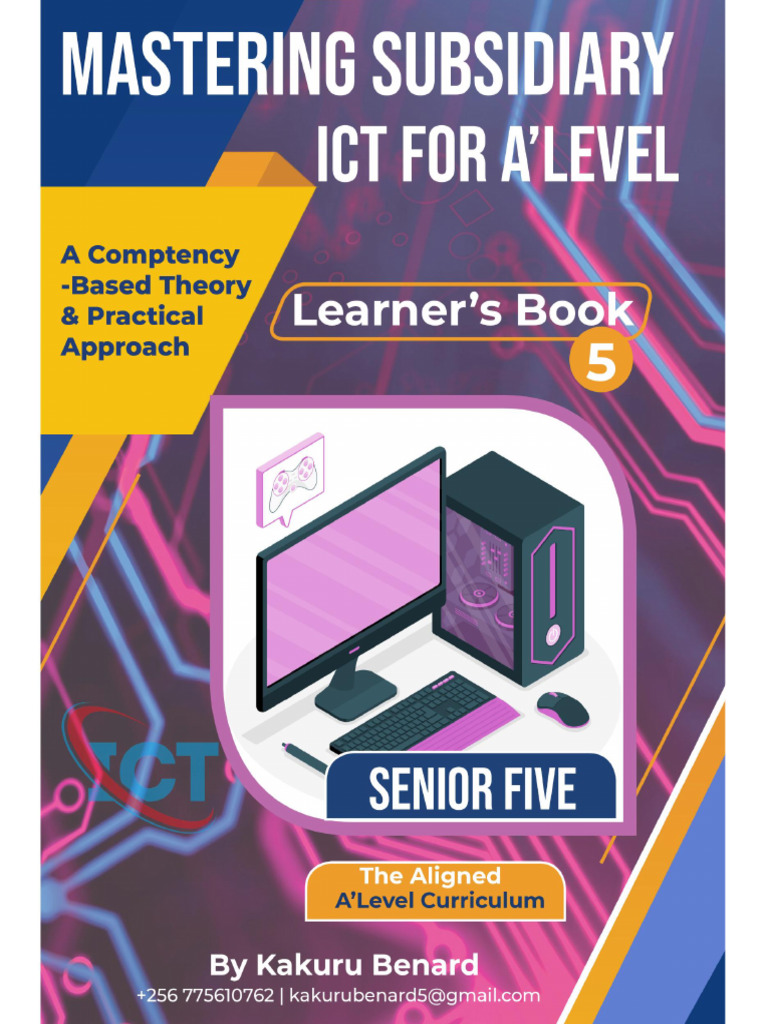 s5 A-Level Ict Learners Book | PDF | Educational Technology | Booting