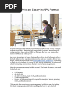 Apa Format Argumentative Essay Examples | PDF | Essays | Apa Style