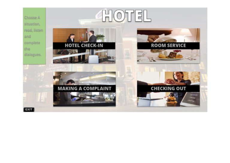Hotel Dialogues Ce0 Page Main | PDF