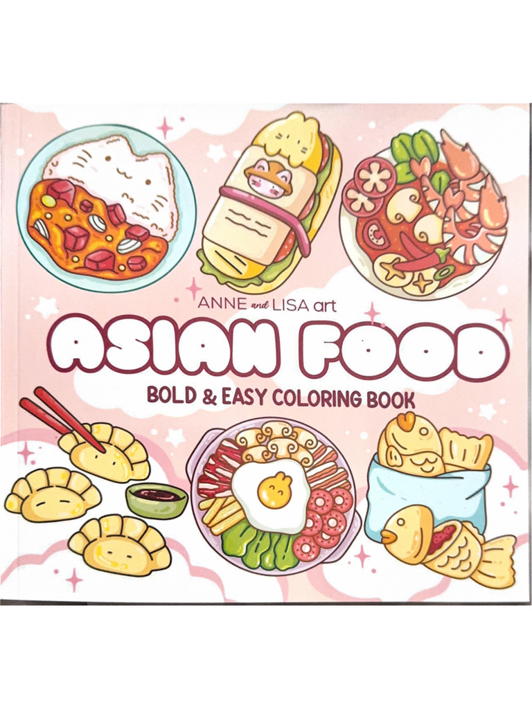 Asian Food Coloring Book | PDF