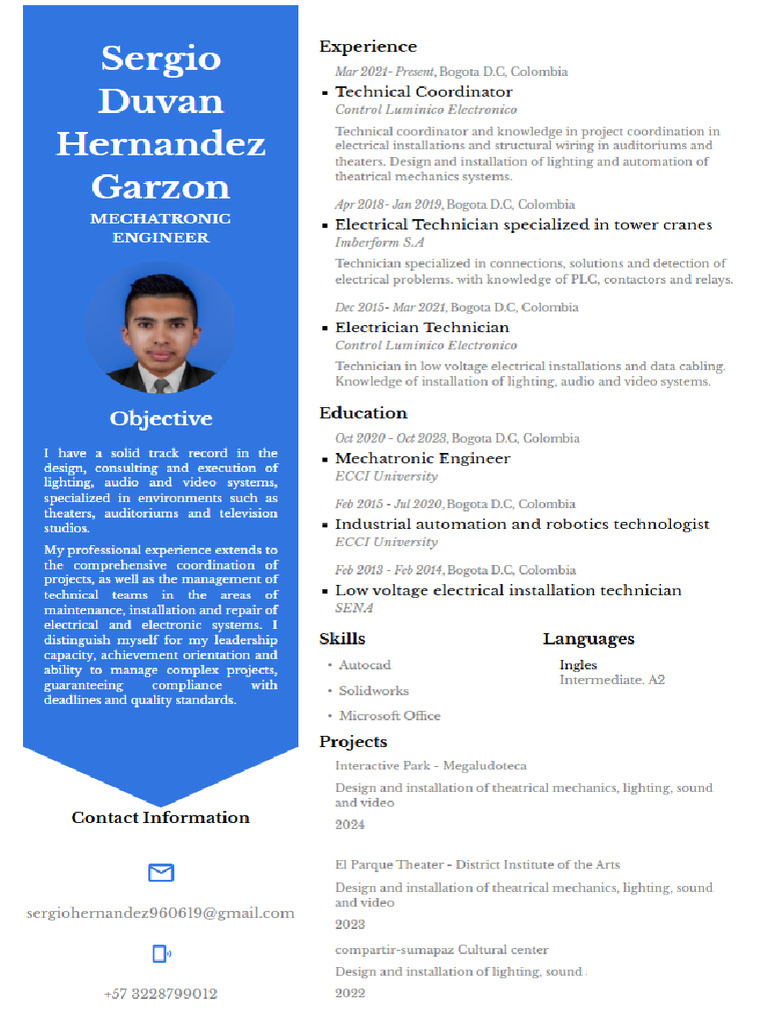 Curriculum Vitae 2024 | PDF