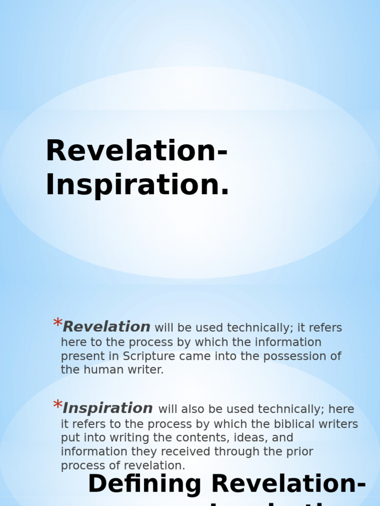 Revelation-Inspiration-summer Bless | PDF | Revelation | Book Of Exodus